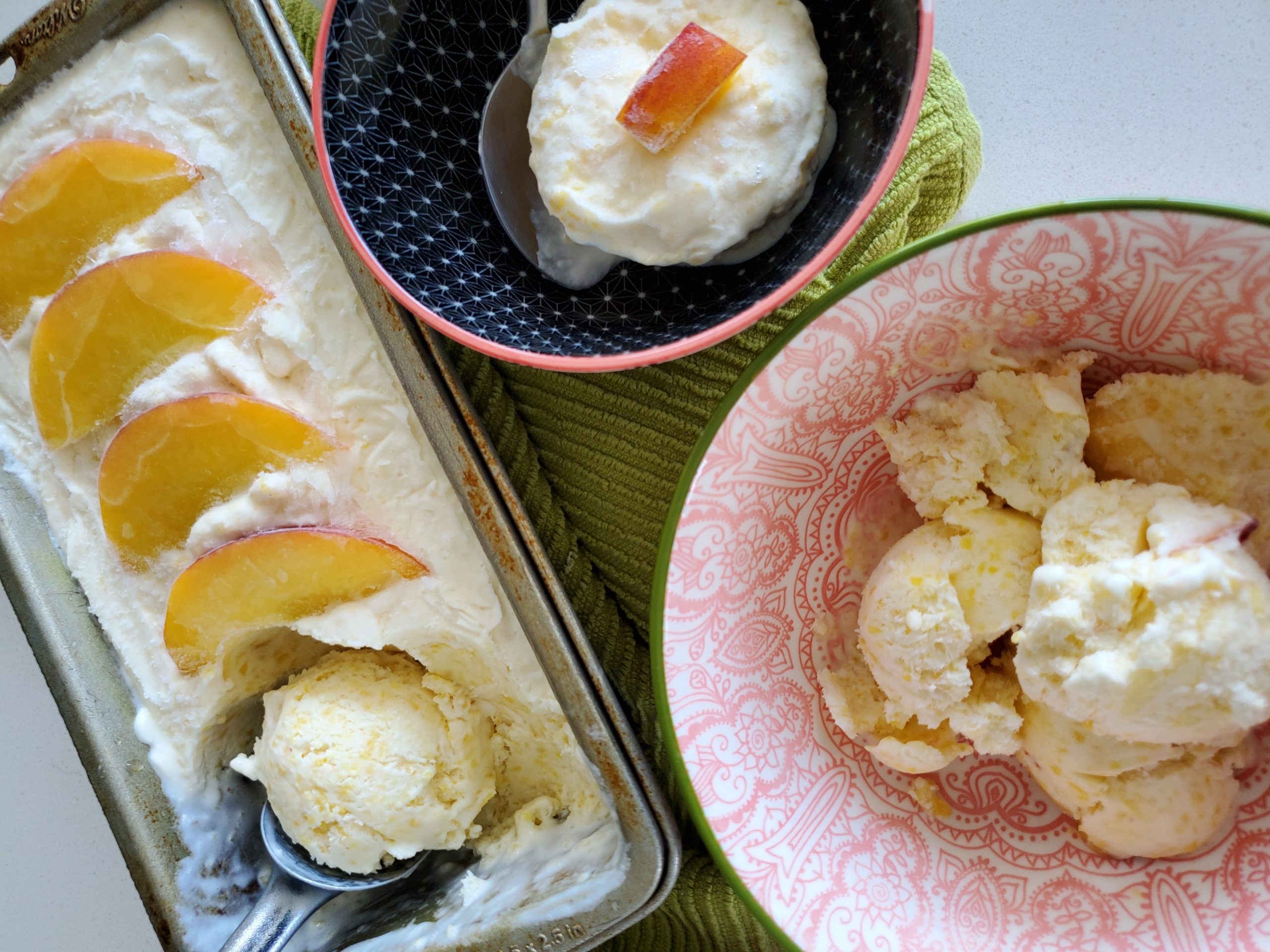 Queen Bee Peach Ice-Cream - The Village Grocer